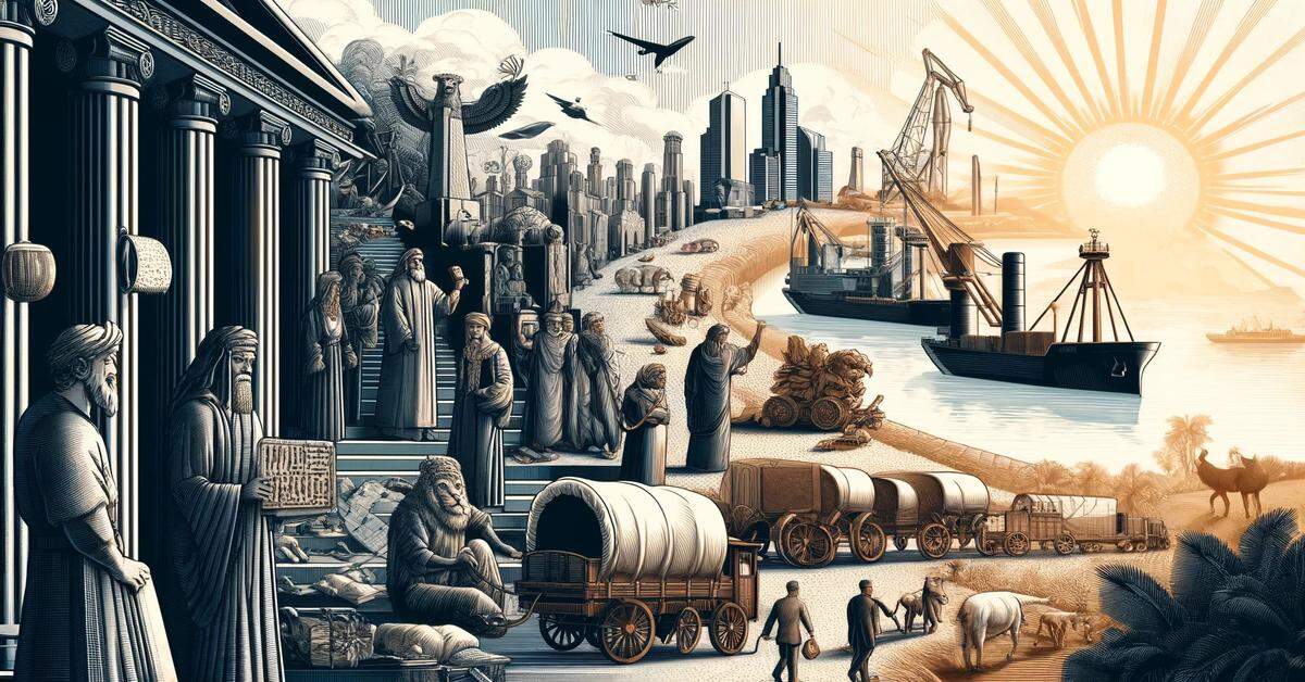 Handelns historia och inverkan på välstånd – från antiken till modern tid