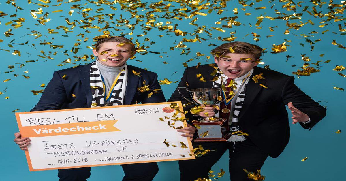 Merch Sweden UF är årets UF-företag